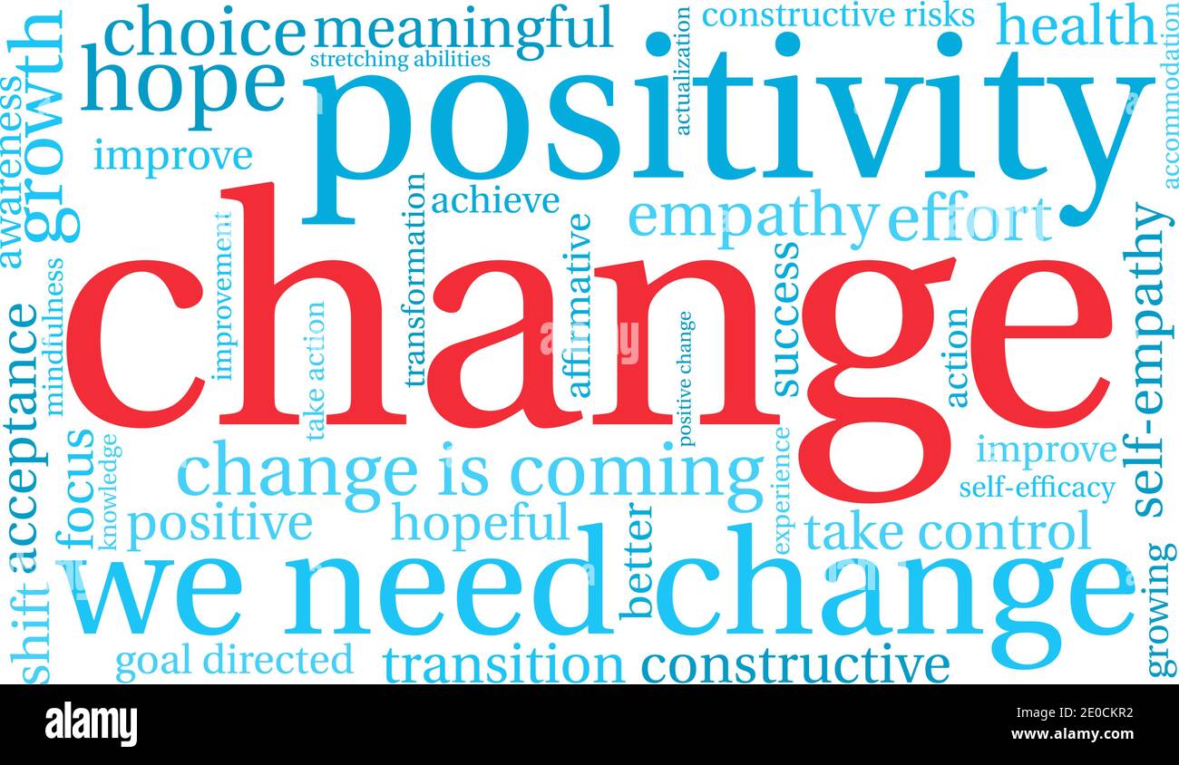 Change word cloud on a white background Stock Vector Image & Art - Alamy