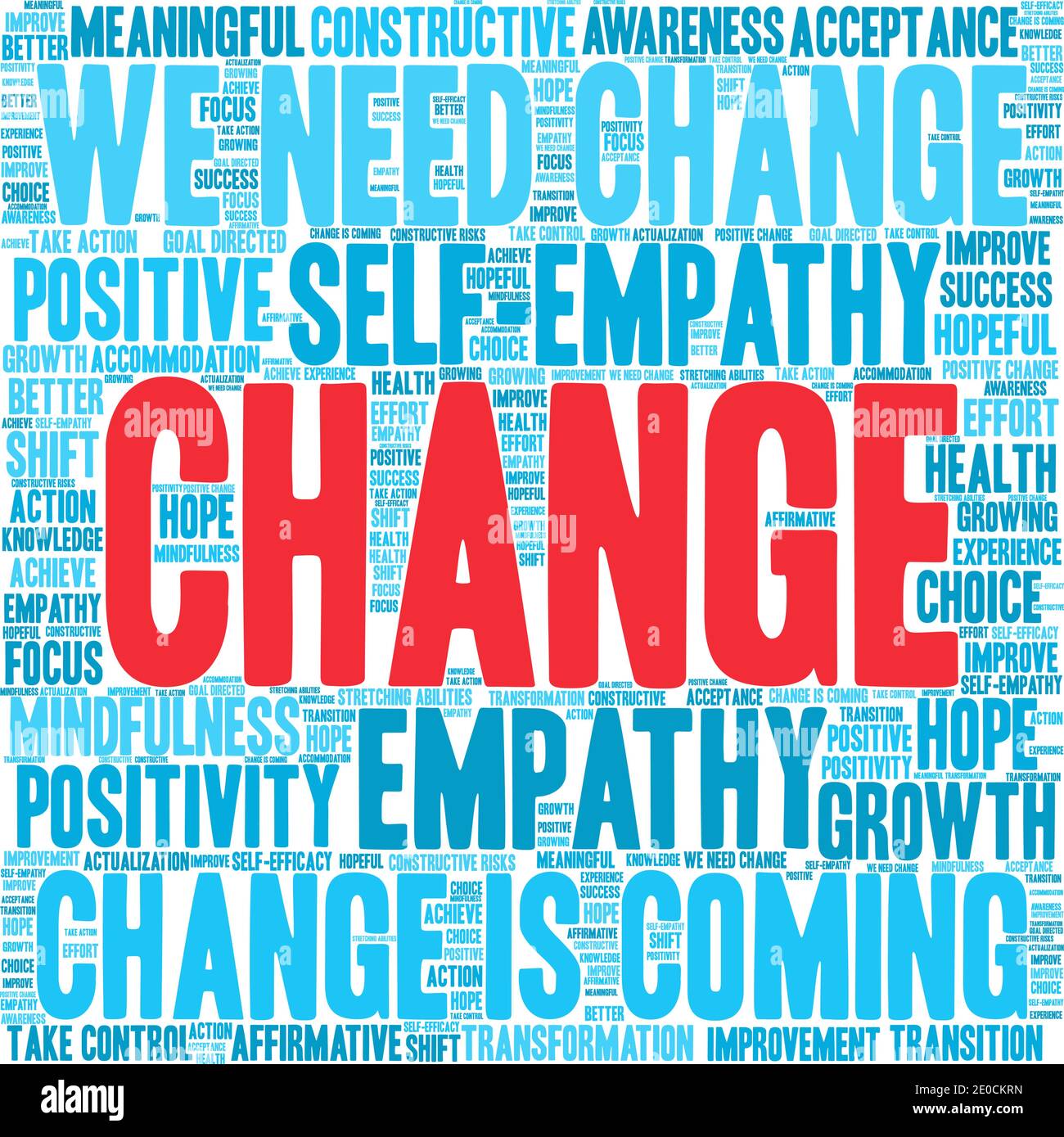 Change word cloud on a white background Stock Vector Image & Art - Alamy