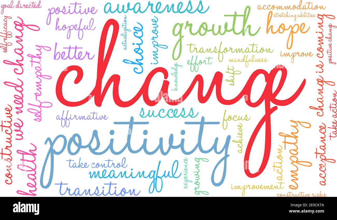 Change word cloud on a white background Stock Vector Image & Art - Alamy
