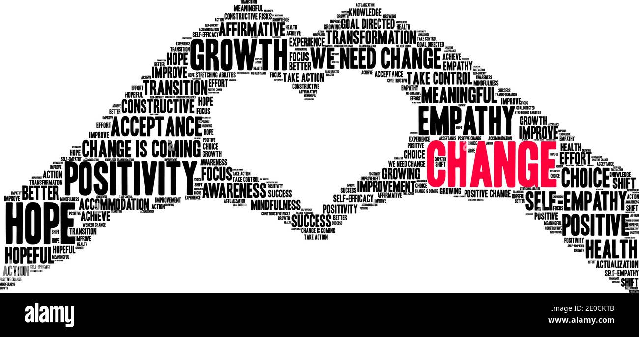 Change word cloud on a white background Stock Vector Image & Art - Alamy