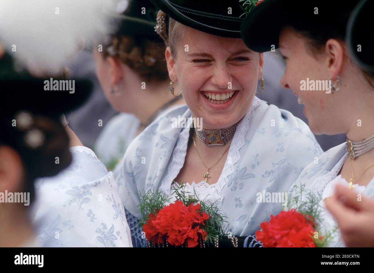 Smile dirndls hi-res stock photography and images - Alamy