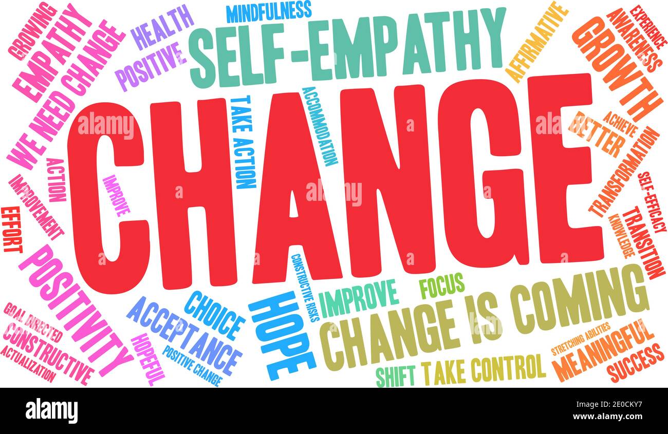Change word cloud on a white background Stock Vector Image & Art - Alamy