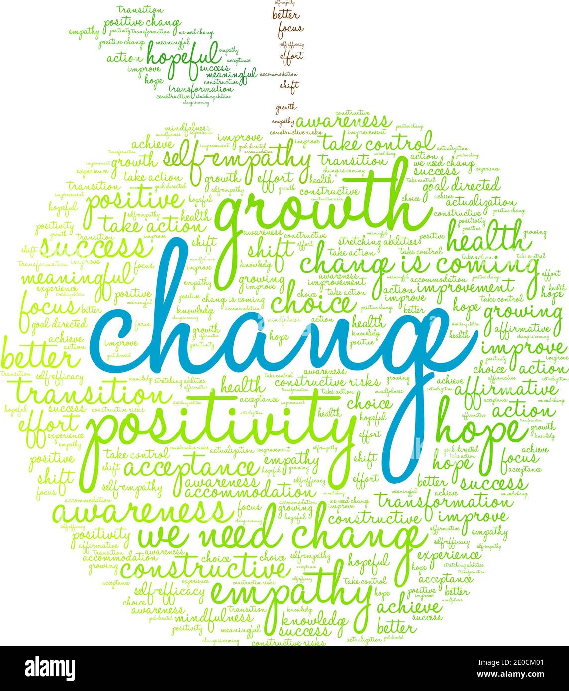 Change word cloud on a white background Stock Vector Image & Art - Alamy