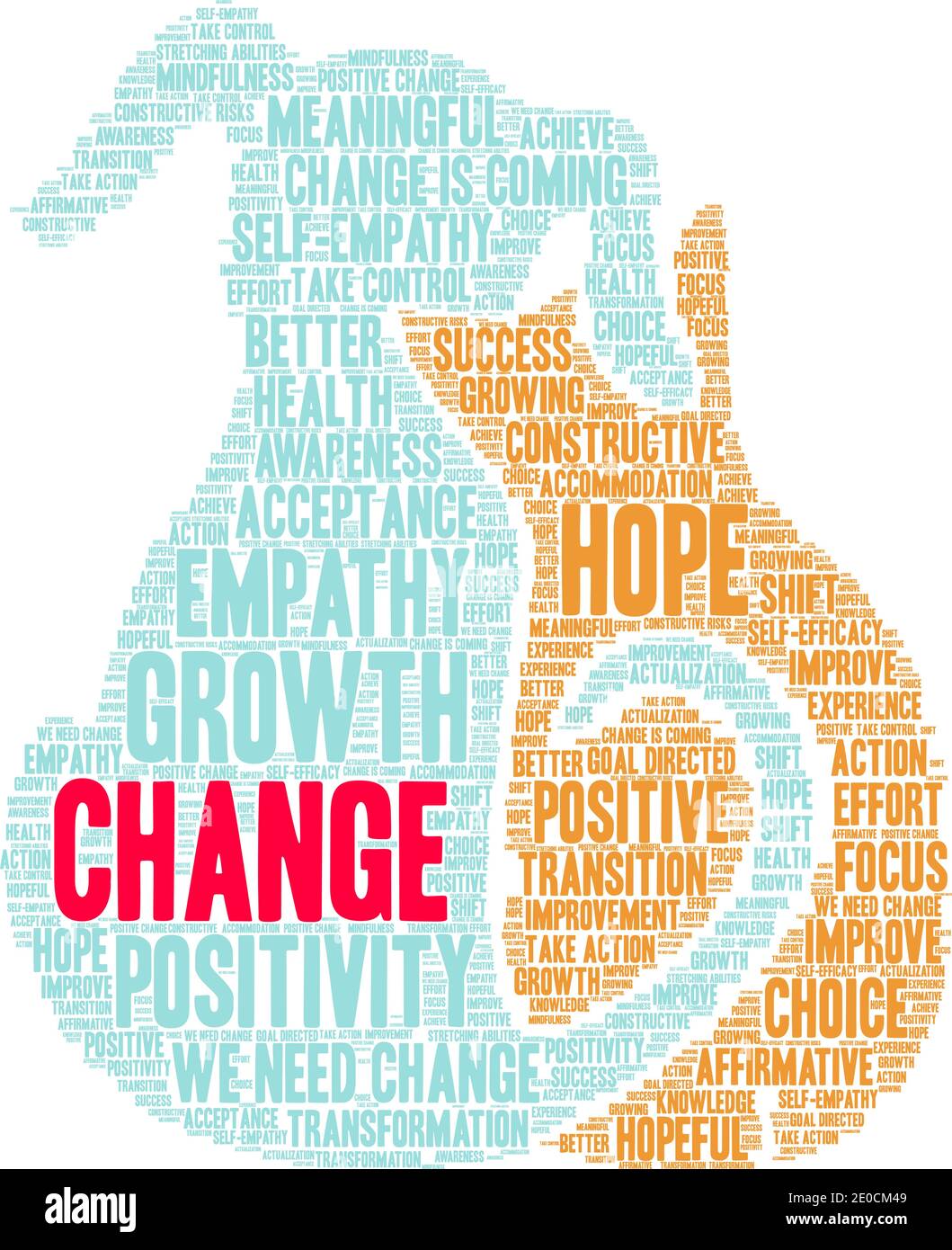 Change word cloud on a white background Stock Vector Image & Art - Alamy