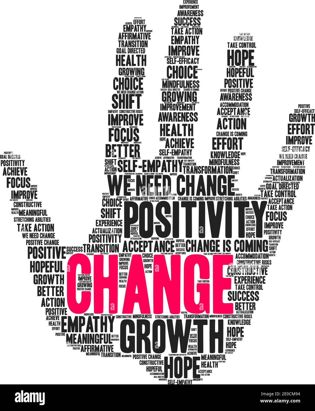 Change word cloud on a white background Stock Vector Image & Art - Alamy