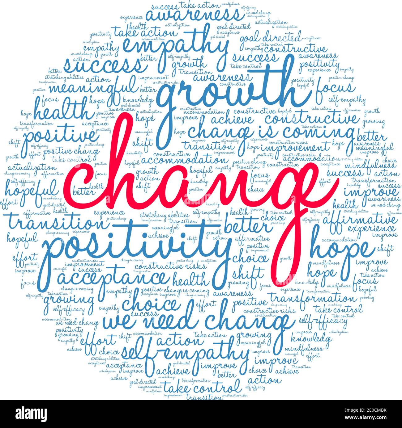 Change word cloud on a white background Stock Vector Image & Art - Alamy