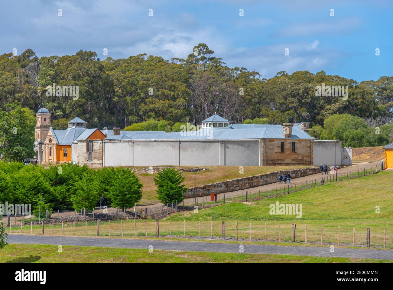 The asylum and separate prison at Port Arthur Historic site in Tasmania ...
