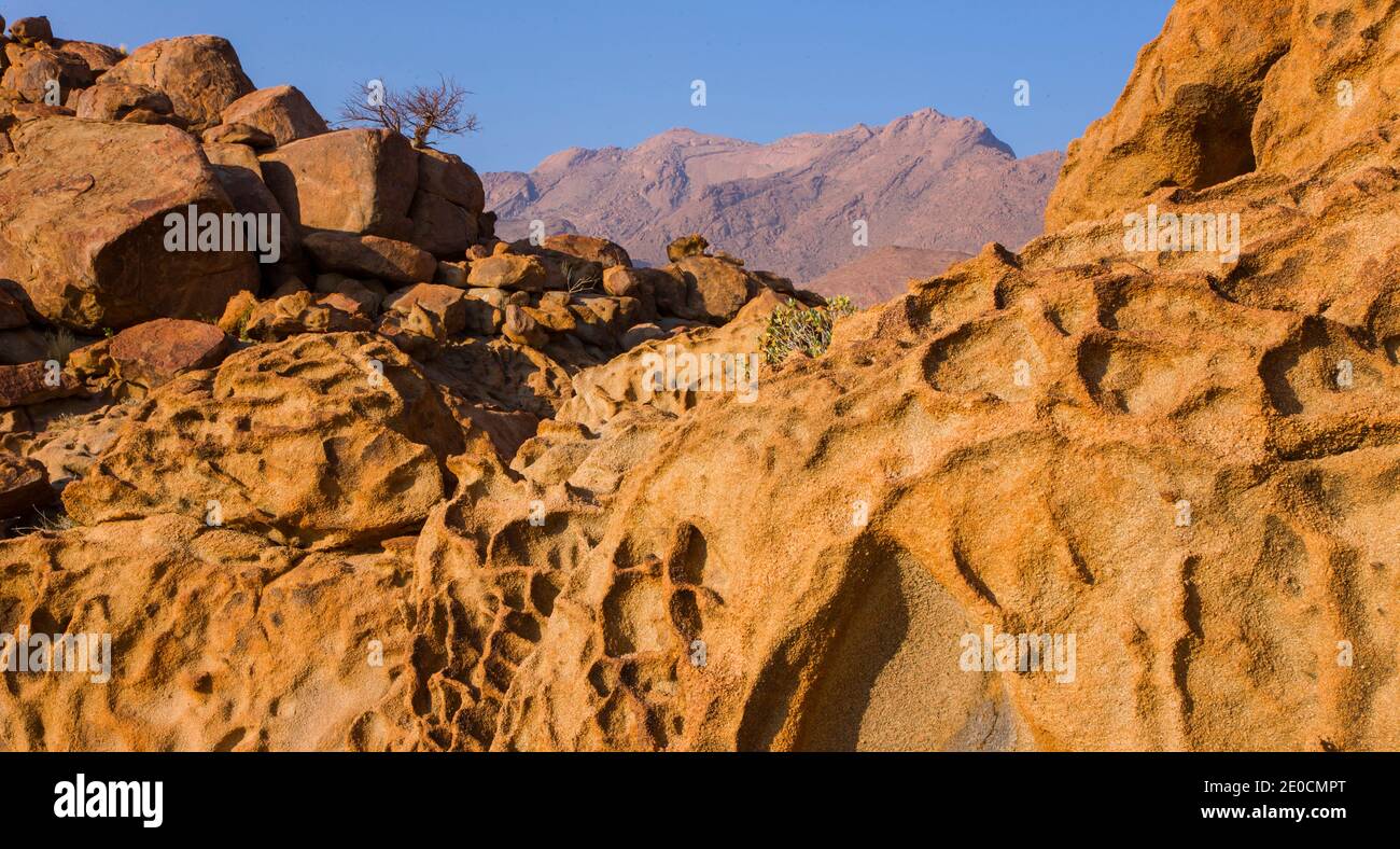 Montañas Branberg, Desierto del Namib, Namibia, Africa Stock Photo - Alamy