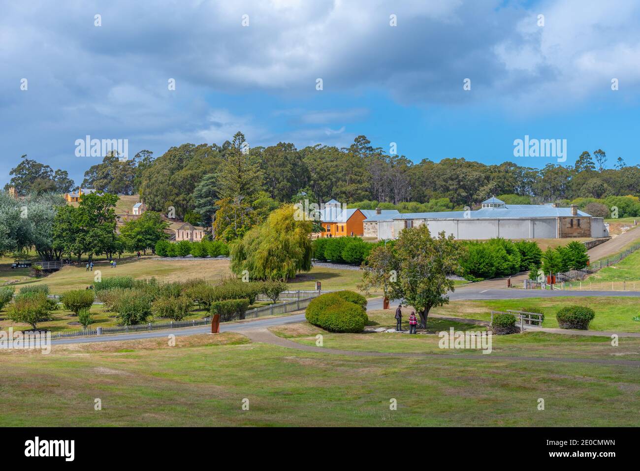 The asylum and separate prison at Port Arthur Historic site in Tasmania ...