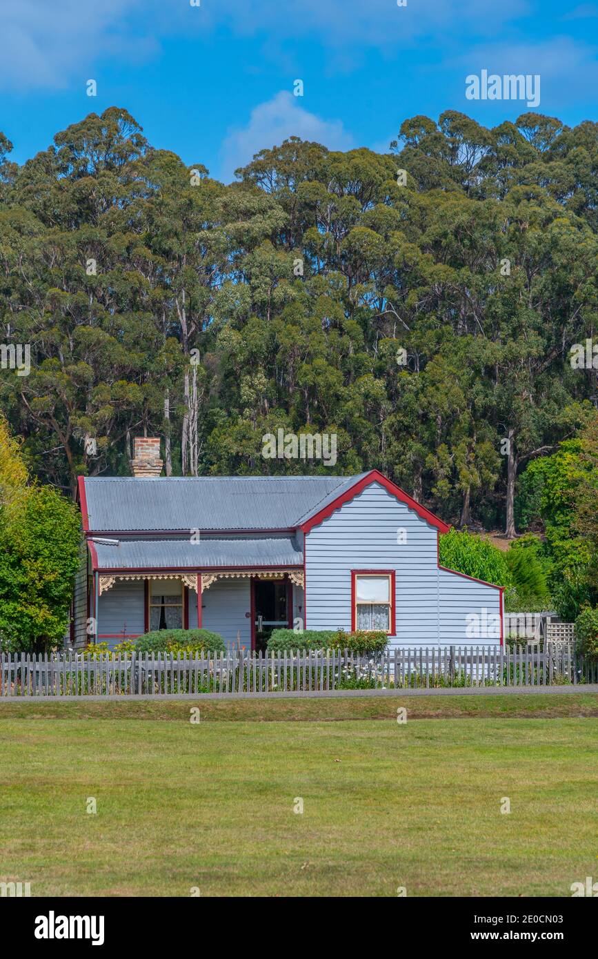 Trentham house at Port Arthur Historic site in Tasmania, Australia ...