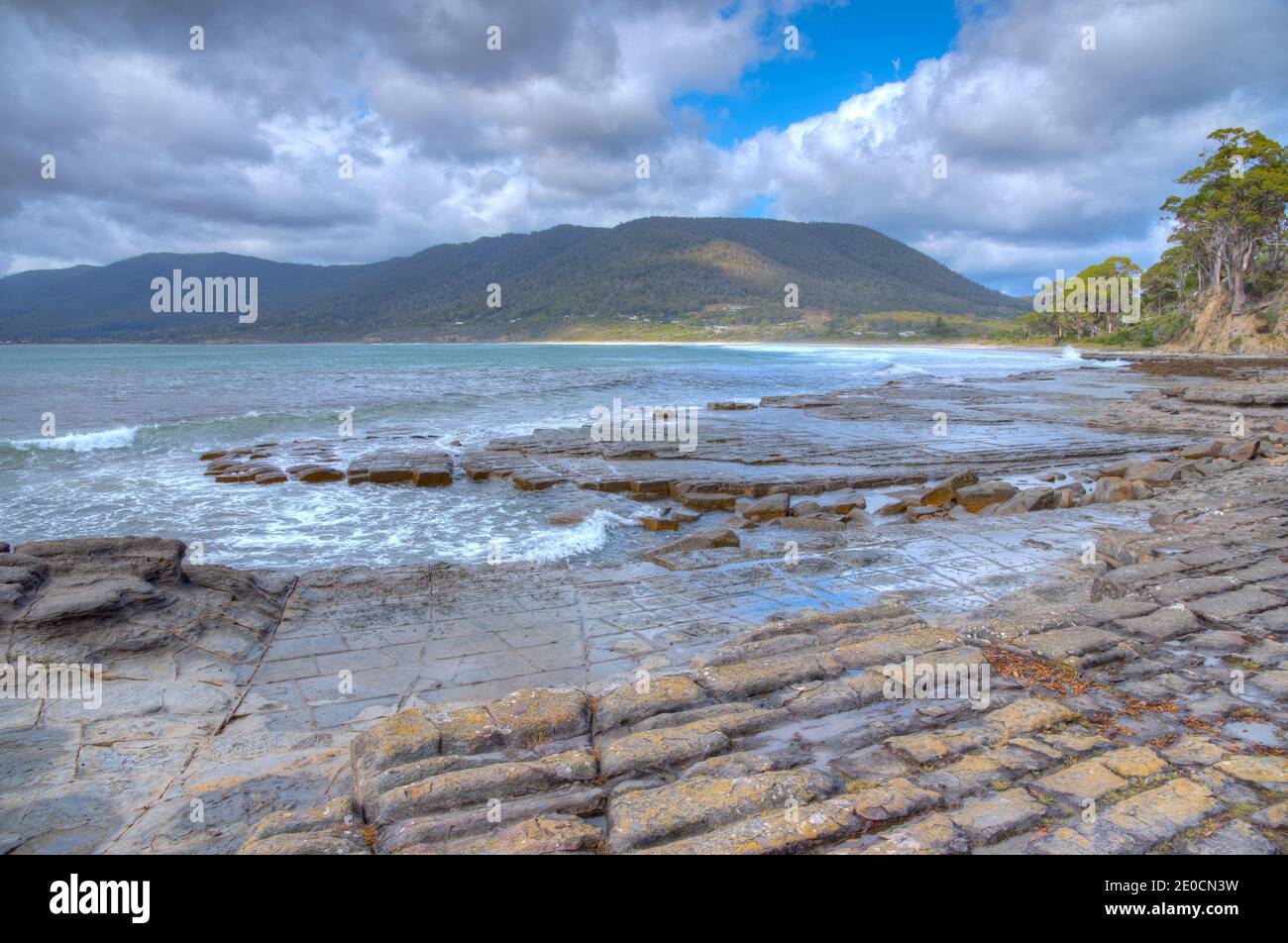 Tessellated Pavement in Tasmania, Australia Stock Photo - Alamy
