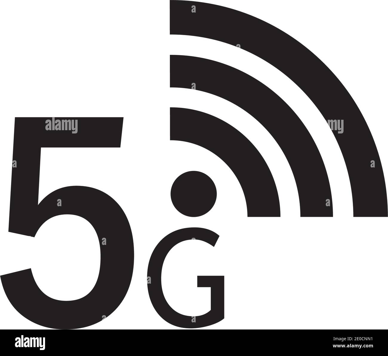 5g logo sign vector template Vector technology icon network sign 5G ...