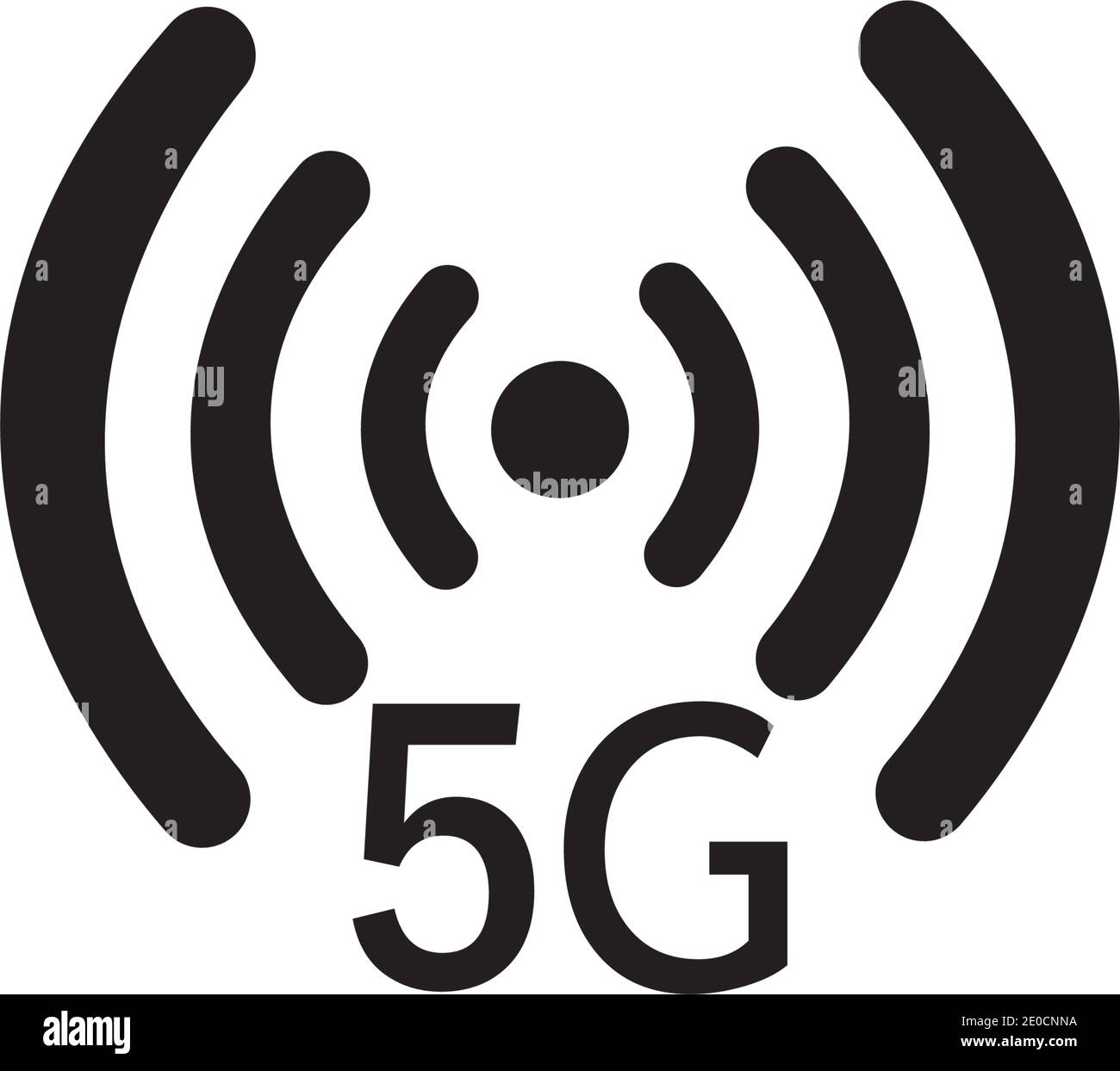 5g logo sign vector template Vector technology icon network sign 5G ...