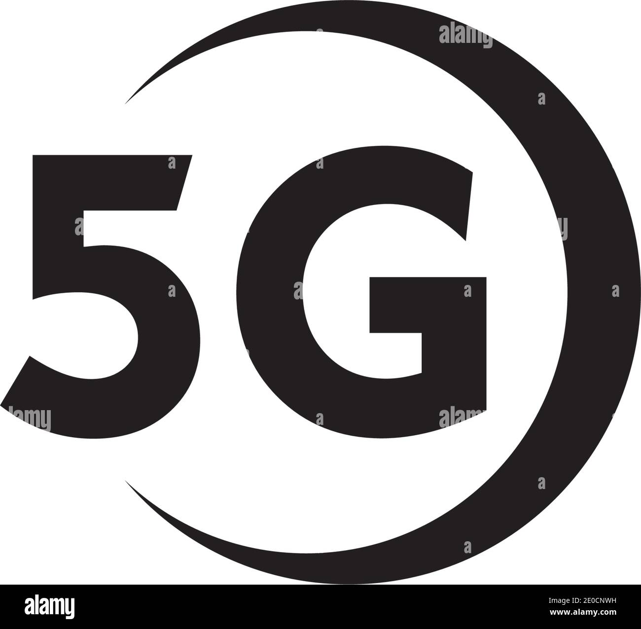 5g logo sign vector template Vector technology icon network sign 5G ...