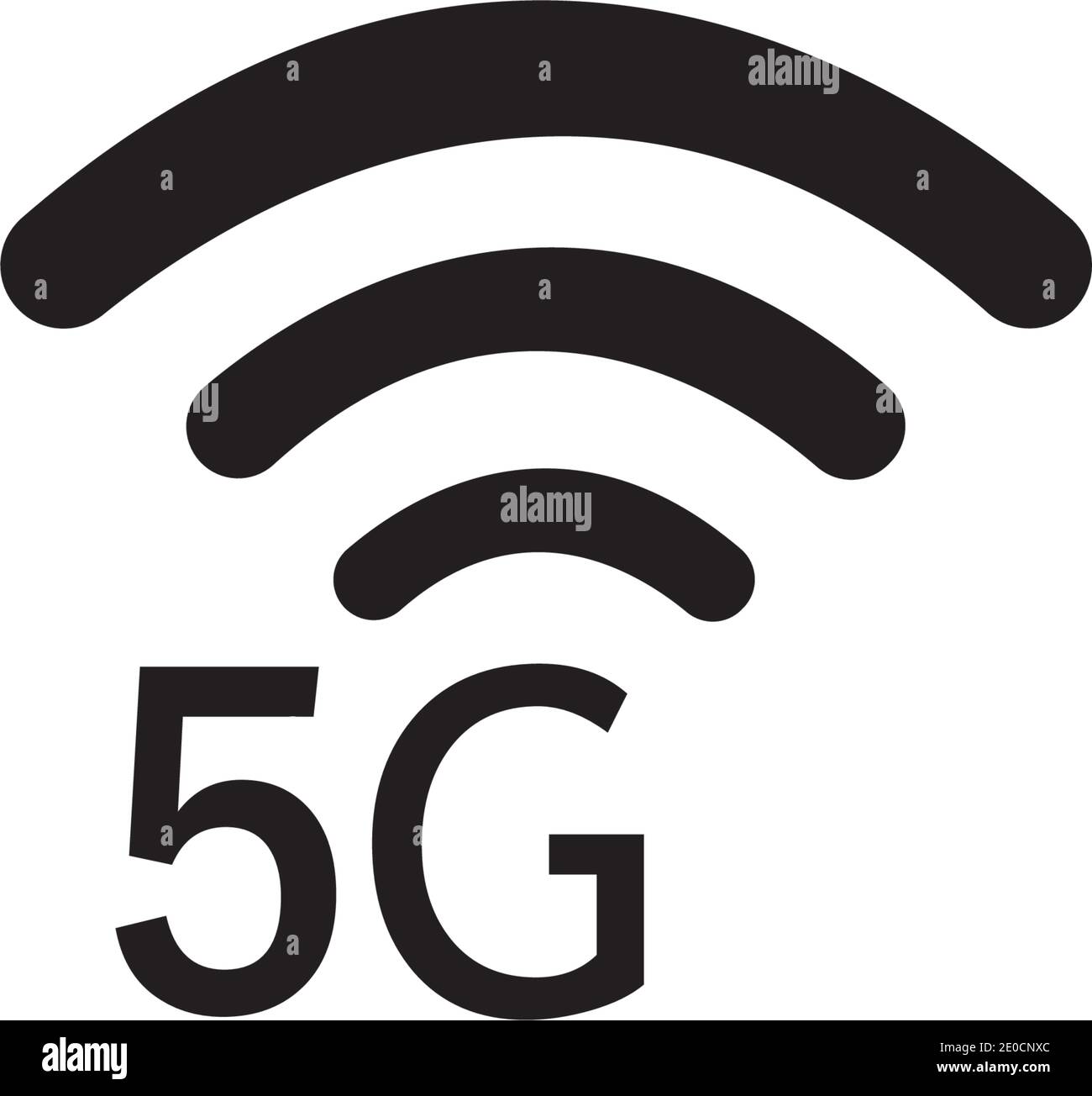 5g logo sign vector template Vector technology icon network sign 5G ...
