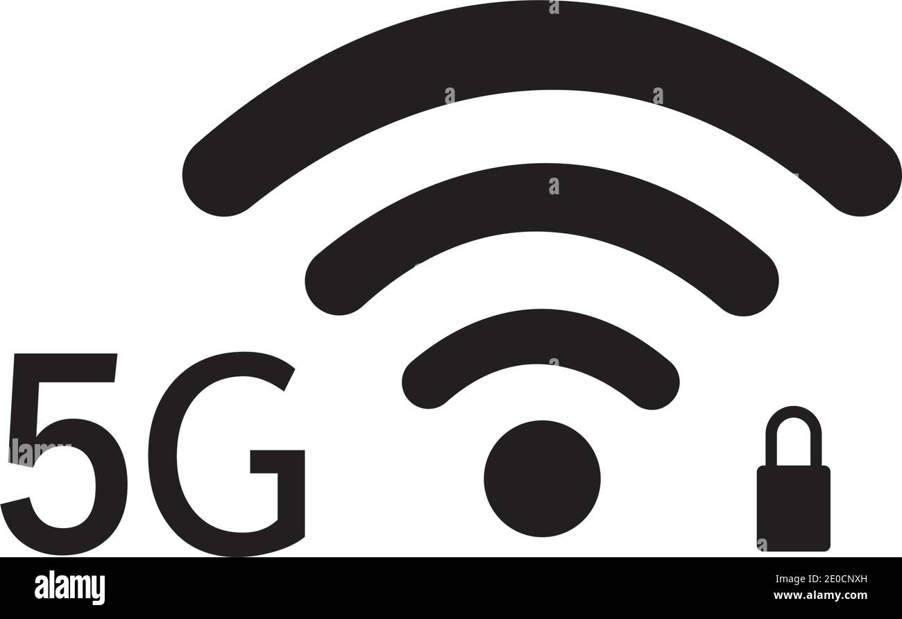 5g logo sign vector template Vector technology icon network sign 5G ...