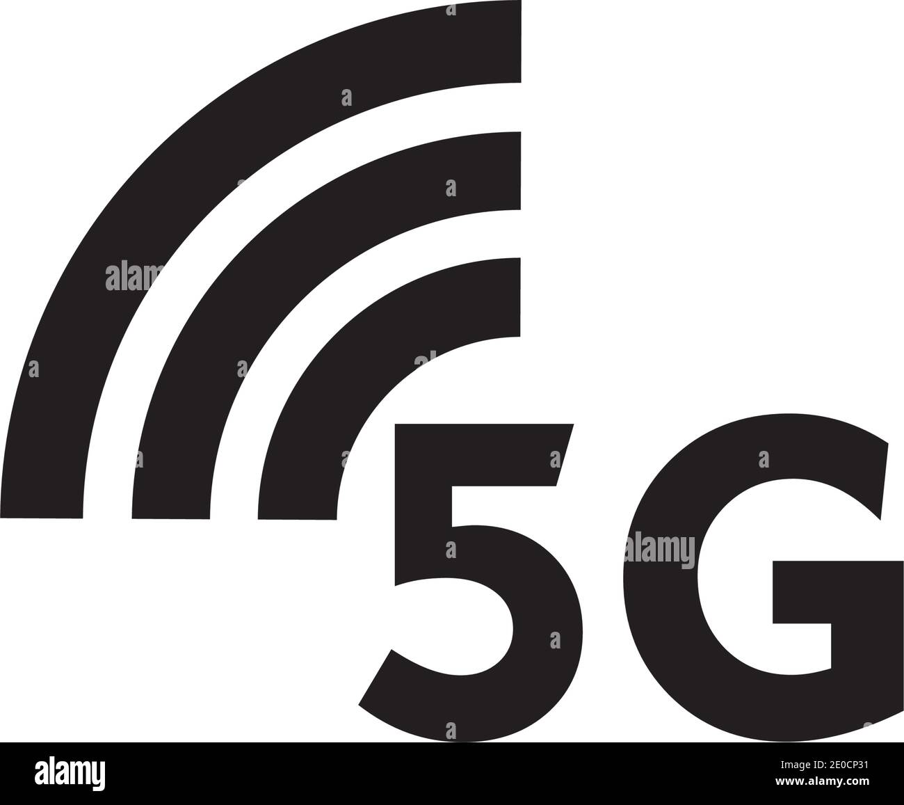 5g logo sign vector template Vector technology icon network sign 5G ...