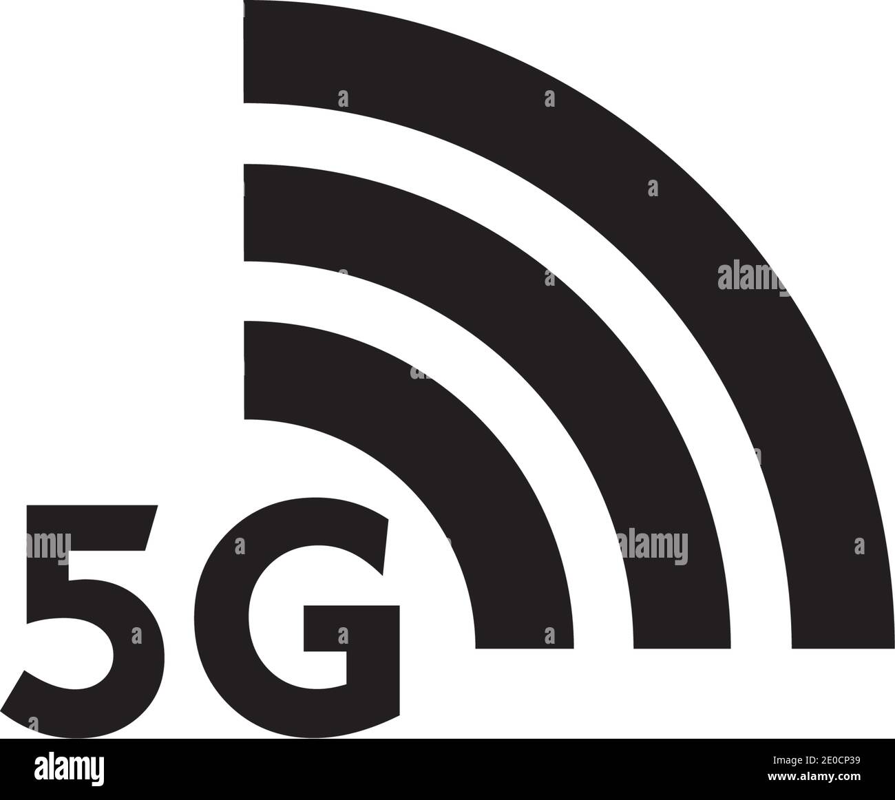 5g logo sign vector template Vector technology icon network sign 5G ...