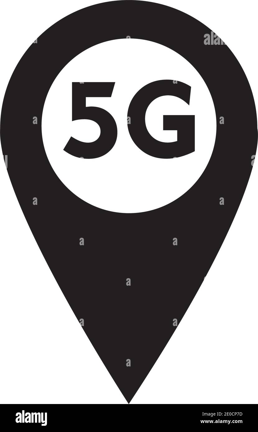 5g logo sign vector template Vector technology icon network sign 5G ...