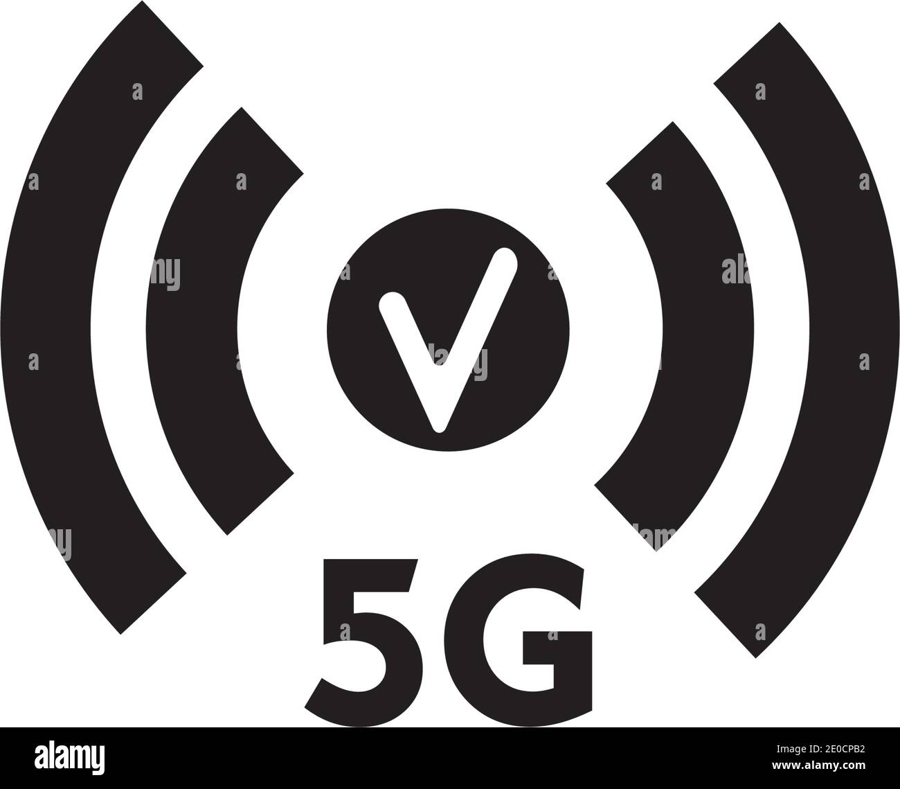 5g logo sign vector template Vector technology icon network sign 5G ...