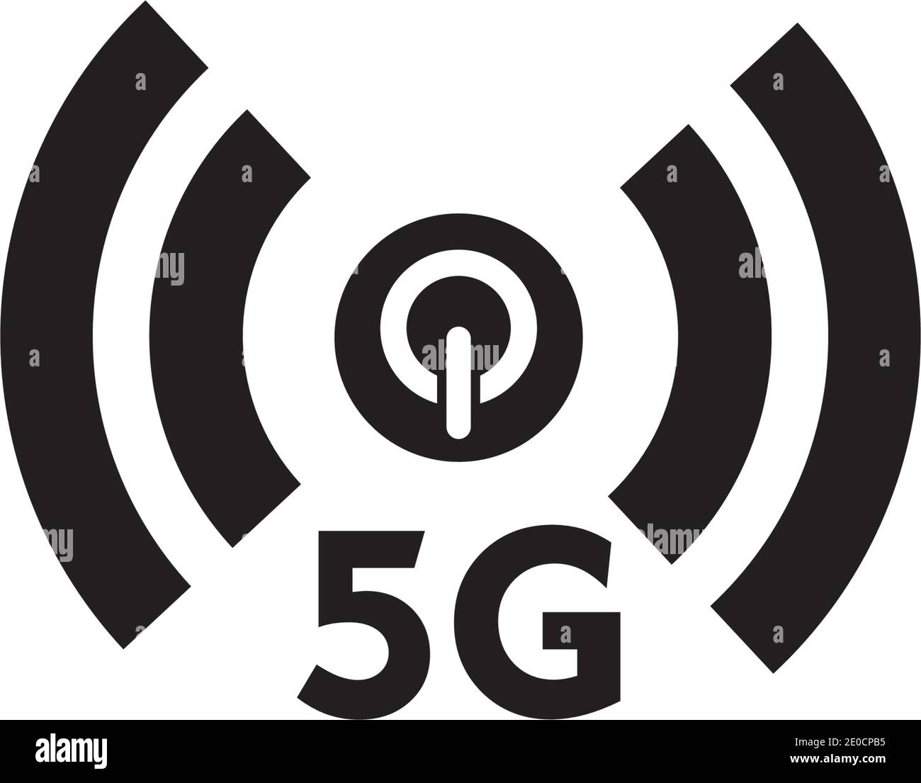 5g logo sign vector template Vector technology icon network sign 5G ...