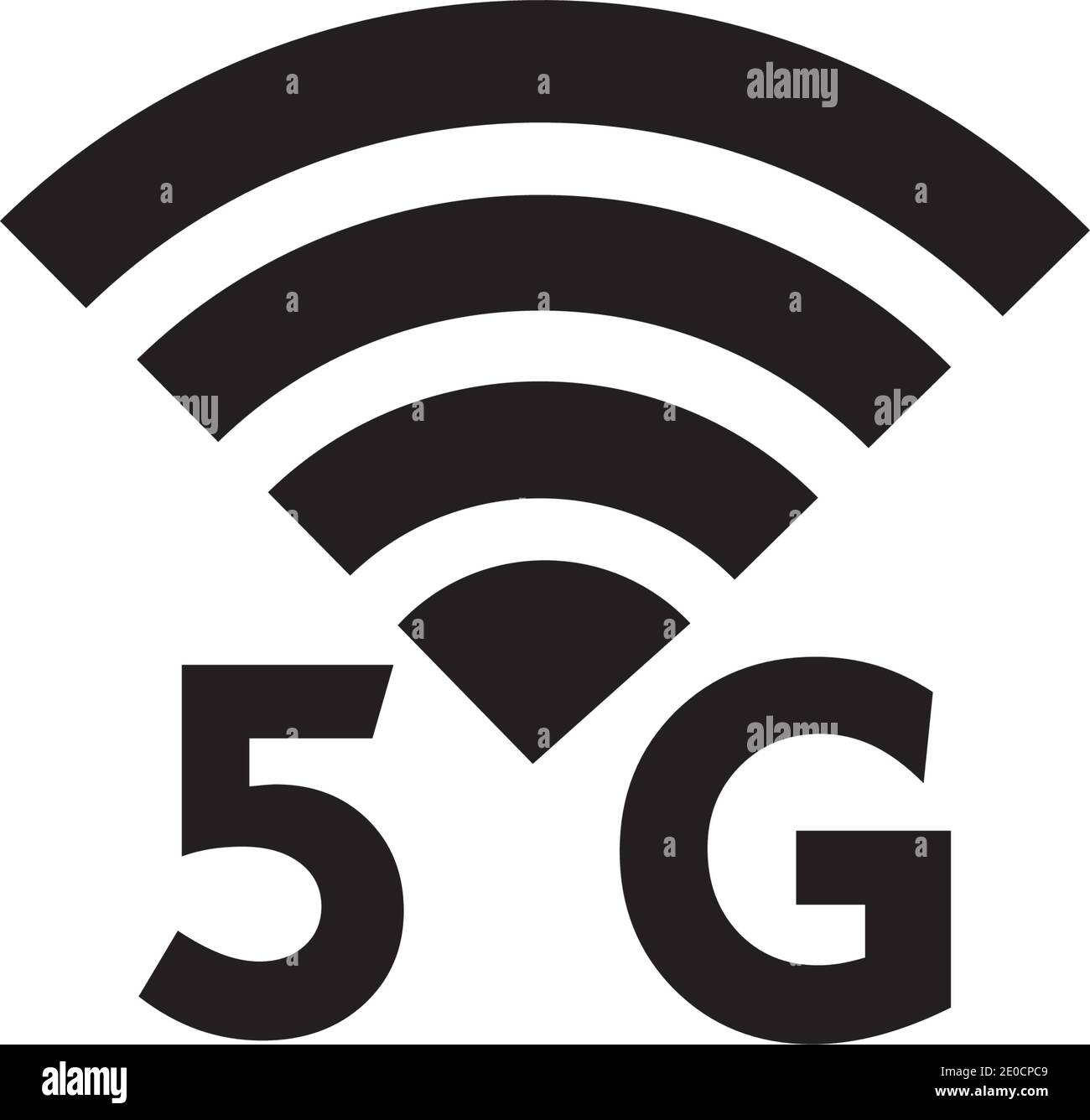 5g logo sign vector template Vector technology icon network sign 5G ...