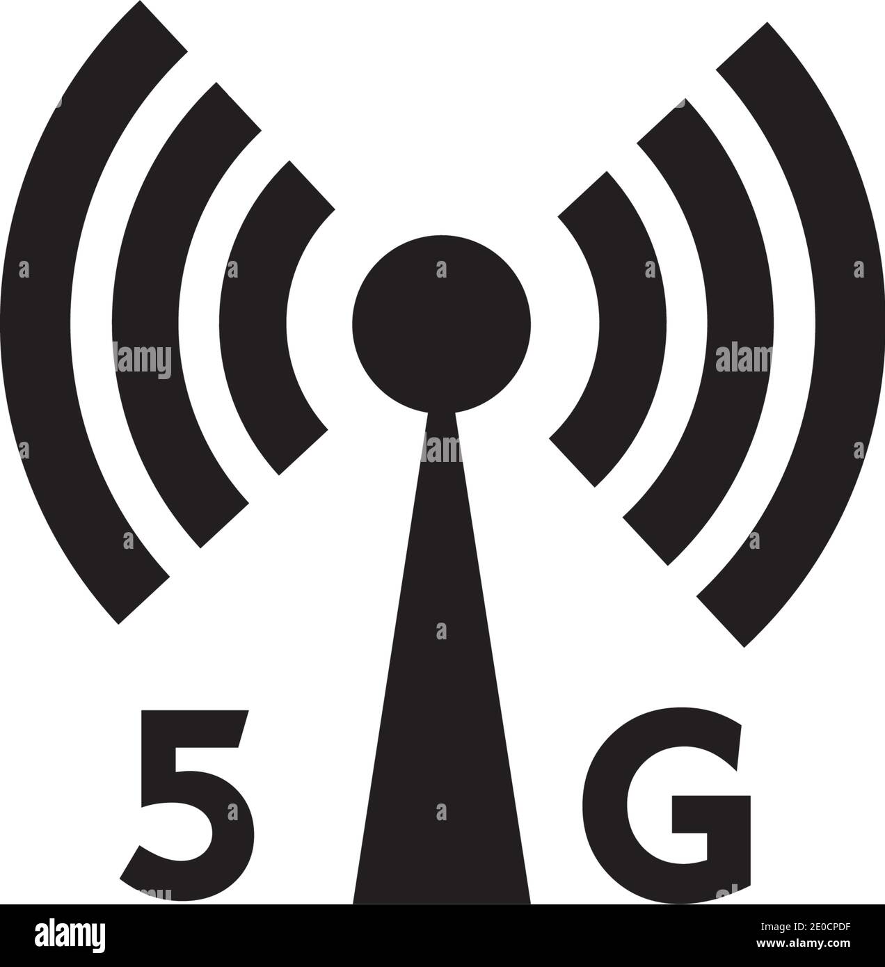 5g logo sign vector template Vector technology icon network sign 5G ...