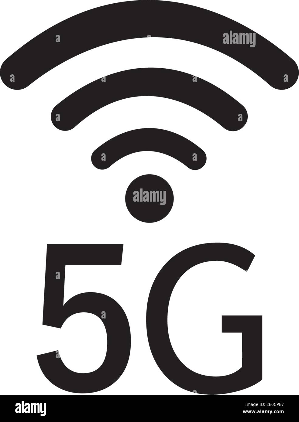 5g logo sign vector template Vector technology icon network sign 5G ...