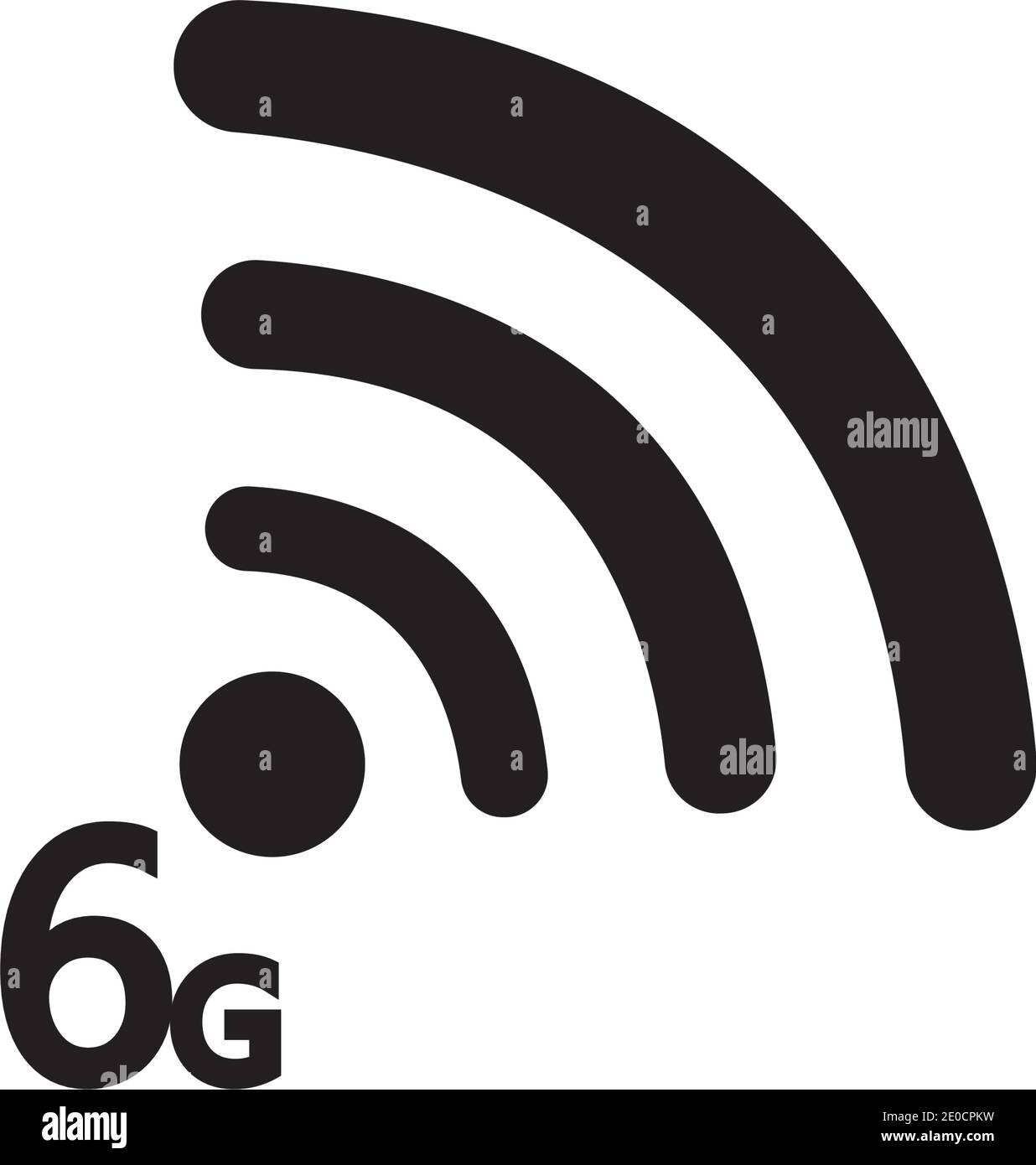 6g vector vectors Black and White Stock Photos & Images - Alamy