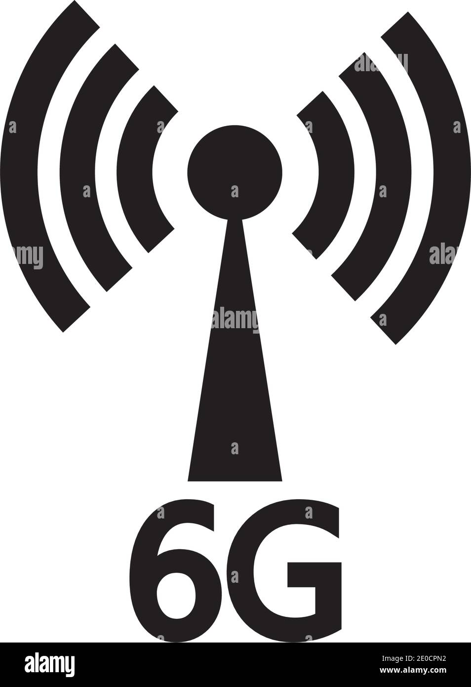 6g internet icon. icon for mobile phone or smart device Stock Vector Image & Art - Alamy
