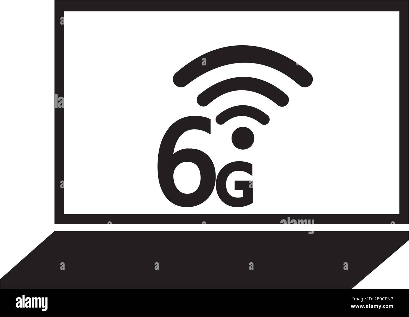 6g logo Stock Vector Images - Alamy