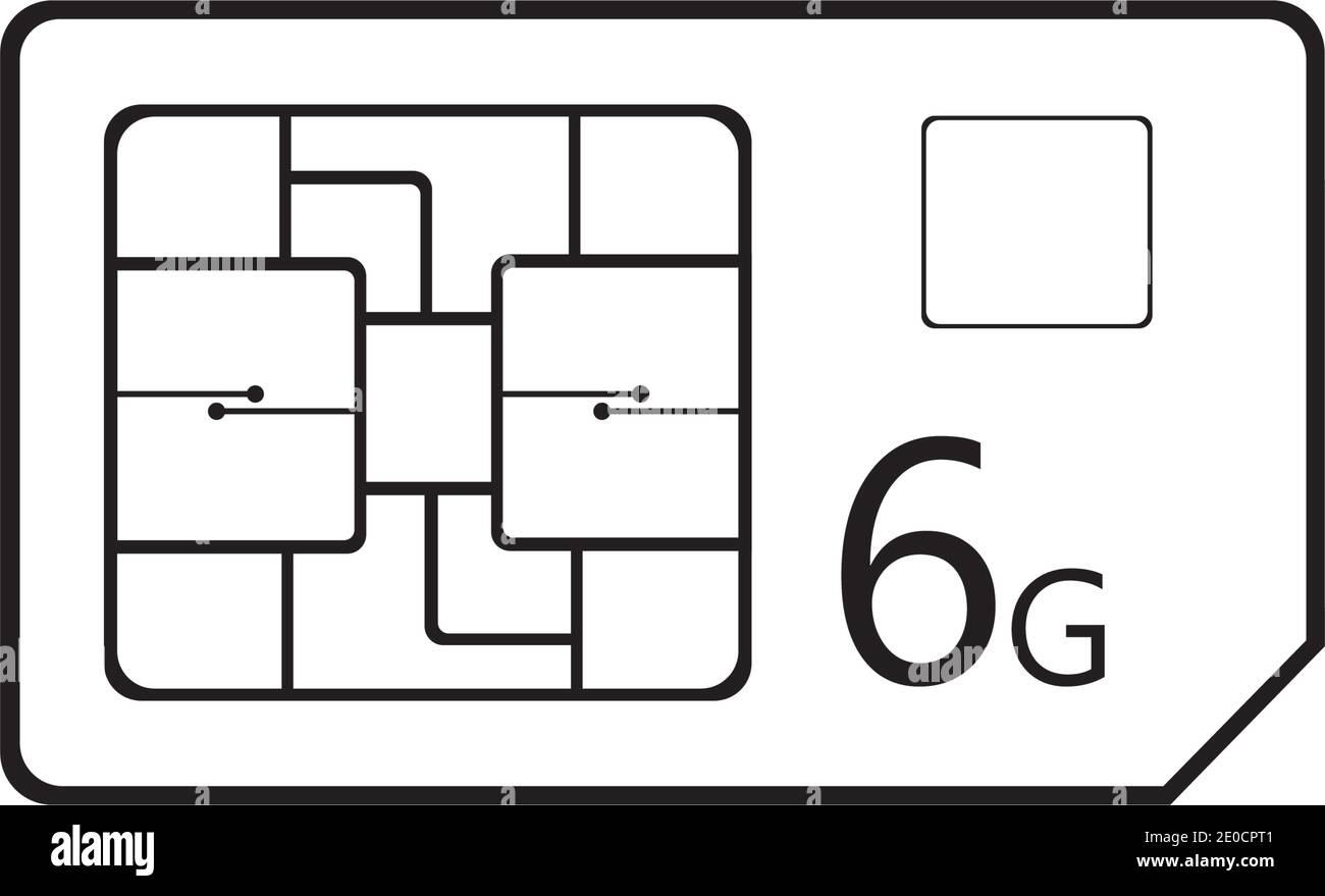 6g vector vectors Black and White Stock Photos & Images - Alamy