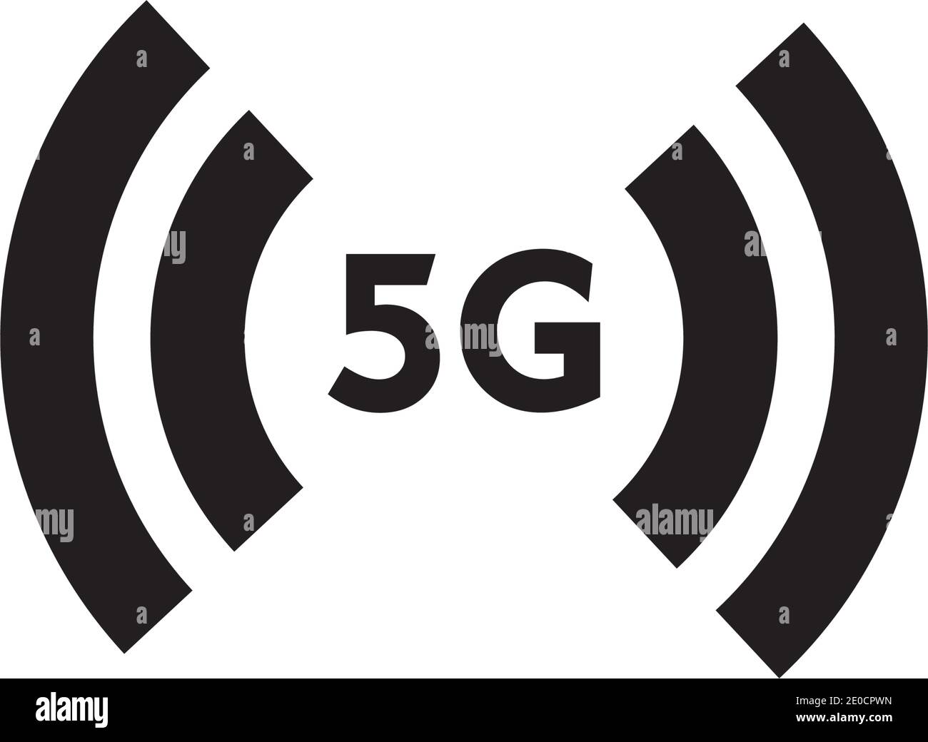 5g logo sign vector template Vector technology icon network sign 5G ...