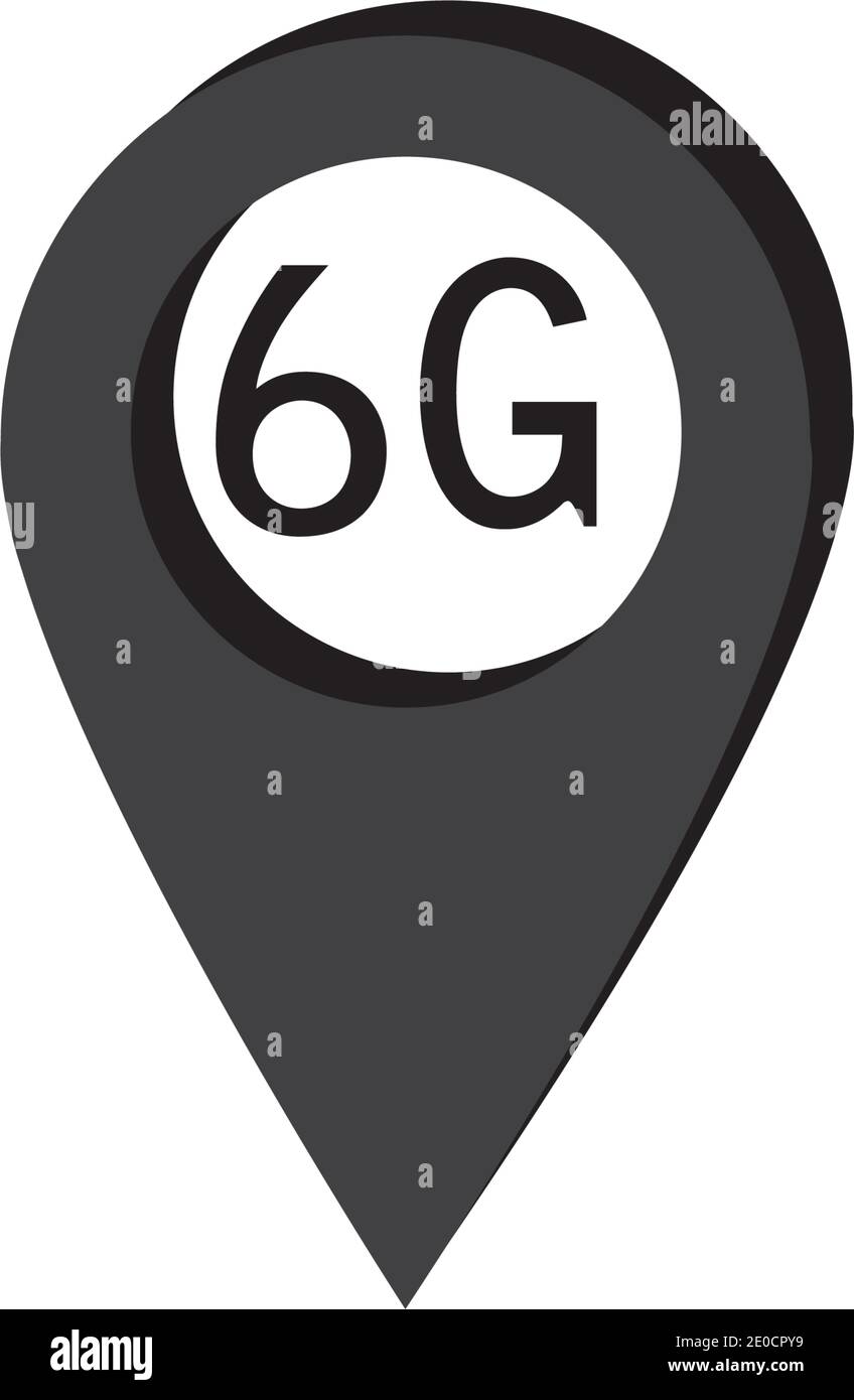 6g internet icon. icon for mobile phone or smart device Stock Vector ...