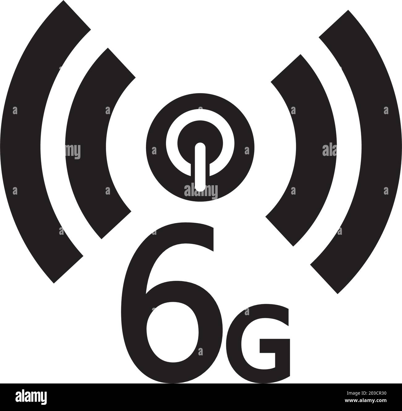 6g vector vectors Black and White Stock Photos & Images - Alamy