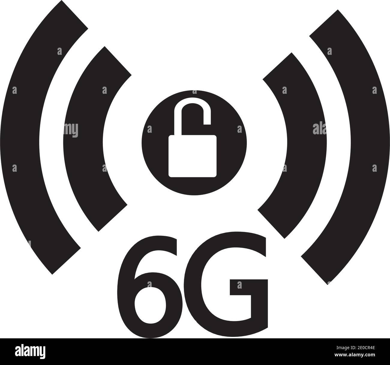 6g vector vectors Black and White Stock Photos & Images - Alamy