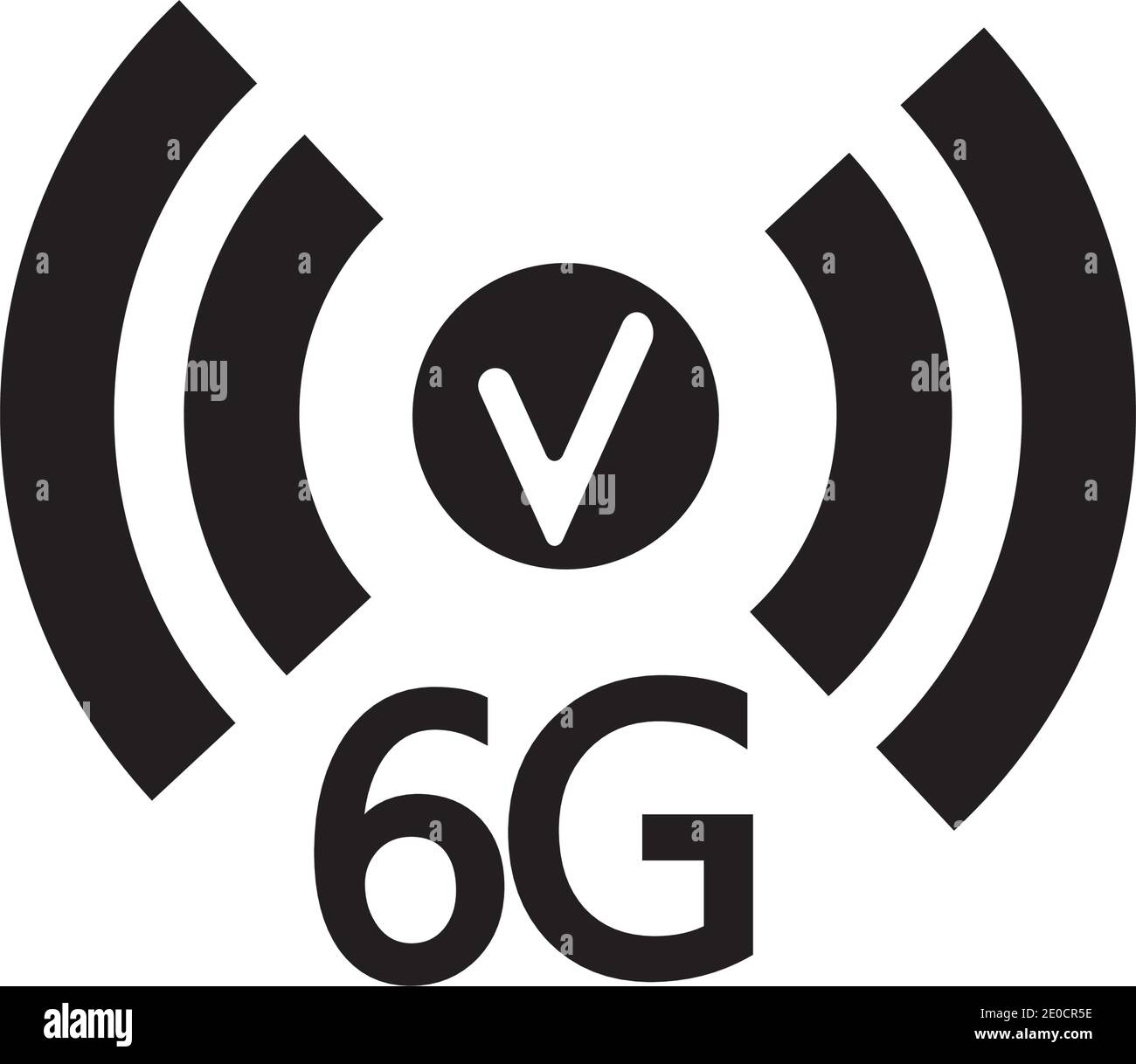 6g vector vectors Black and White Stock Photos & Images - Alamy