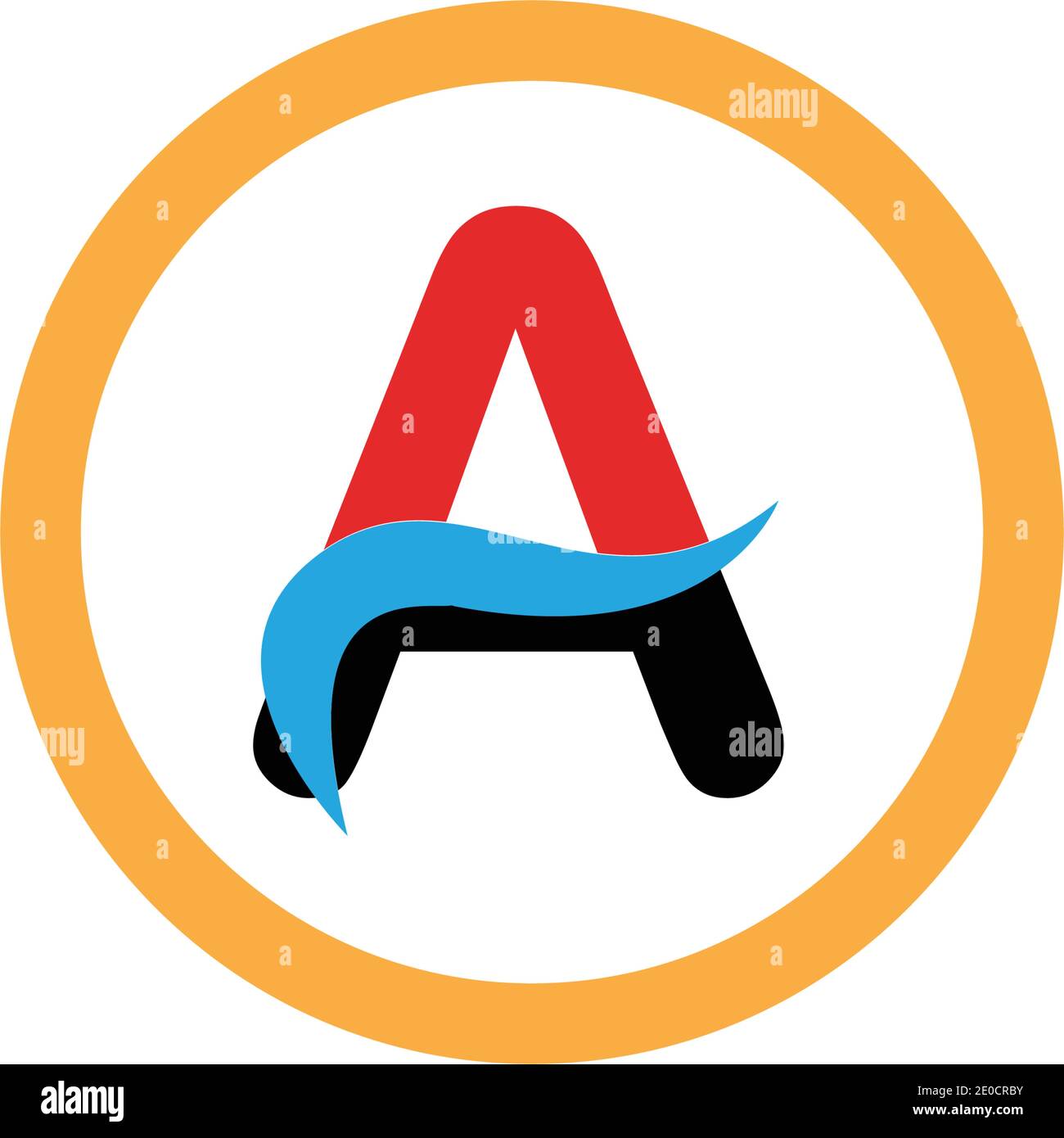 A Letter Logo Template vector icon illustration design Stock Vector ...