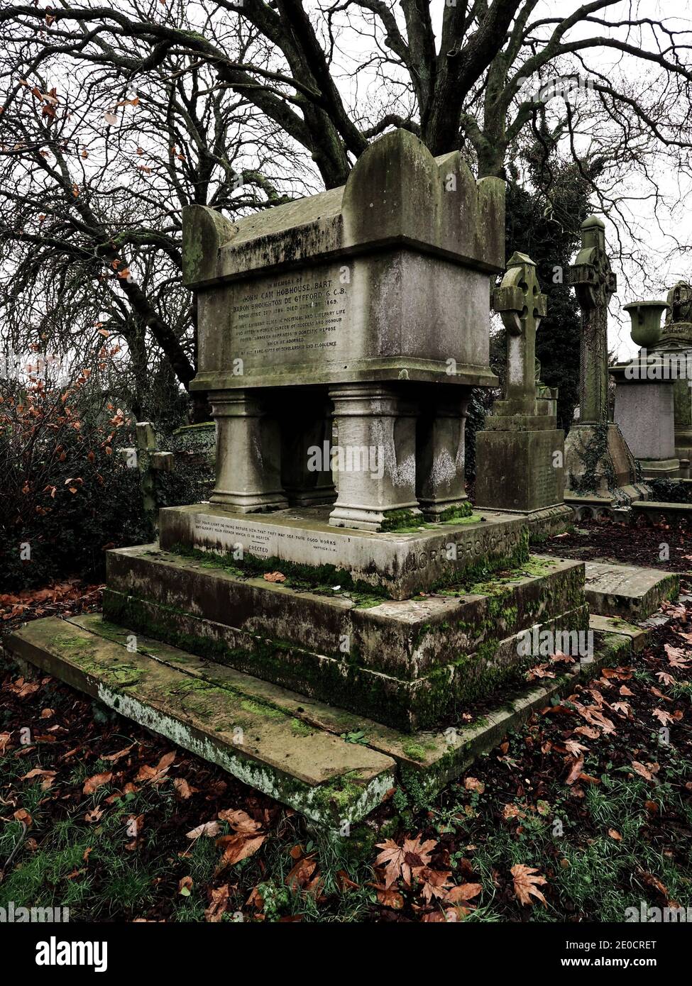 Kensal Green Cemetery Stock Photo - Alamy