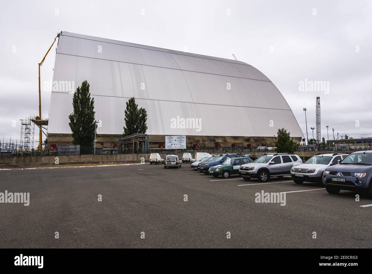 New Safe Confinement structure for reactor No. 4 of Chernobyl Nuclear ...