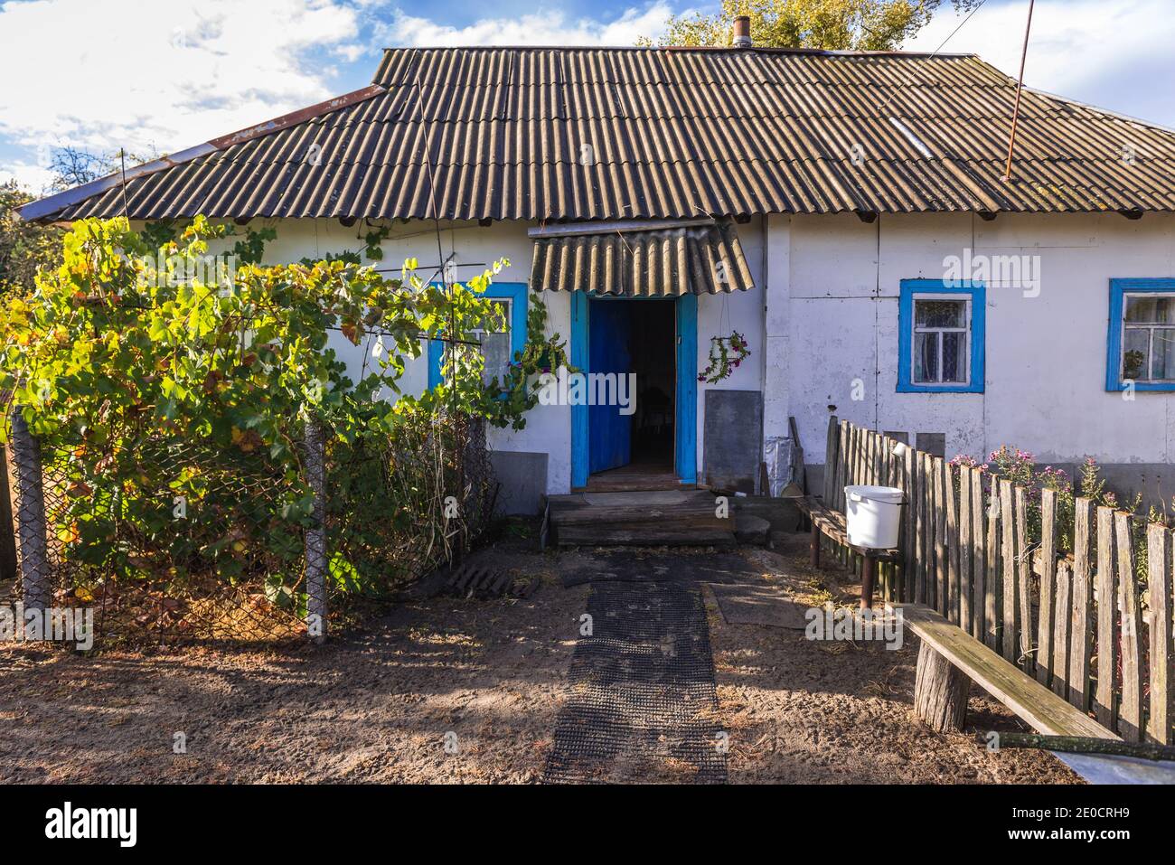 House of returnee residents (so called Samosely - self settlers) in ...