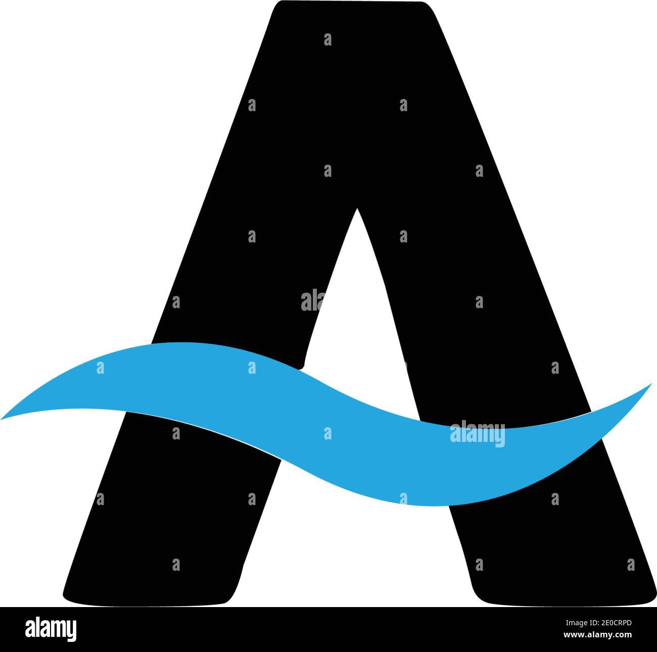 A Letter Logo Template vector icon illustration design Stock Vector ...
