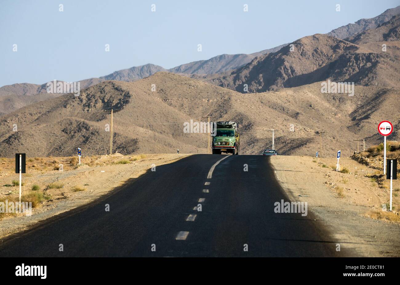 Mercedes Benz LK 1924 model, made by Iran Khodro Diesel Company on the ...