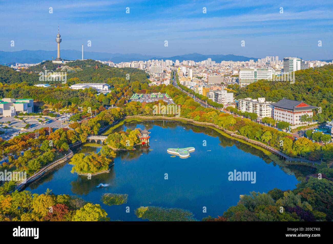 Daegu tower in duryu park hi-res stock photography and images - Alamy