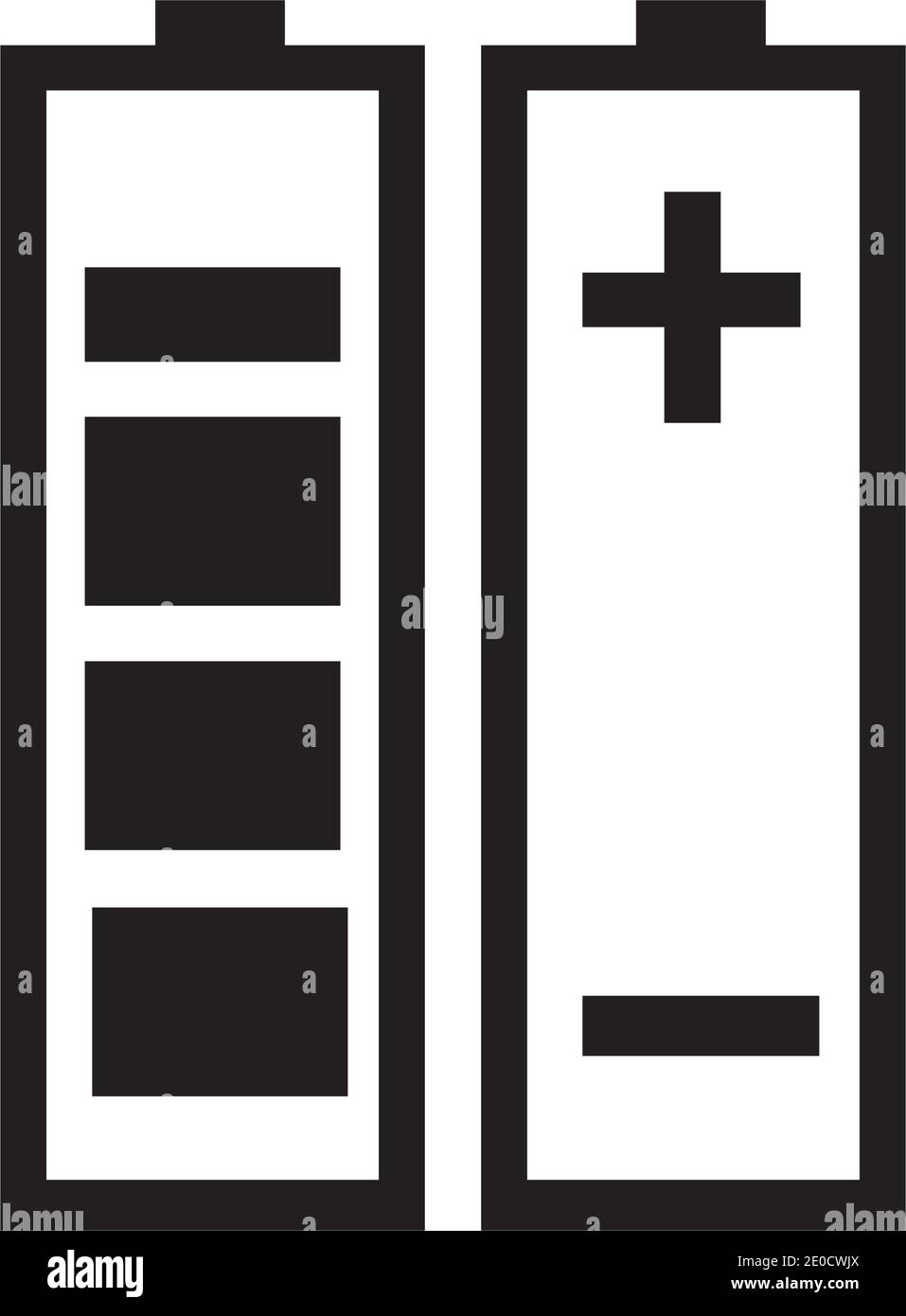 Battery Energy Vector Logo Template Stock Vector Image & Art - Alamy