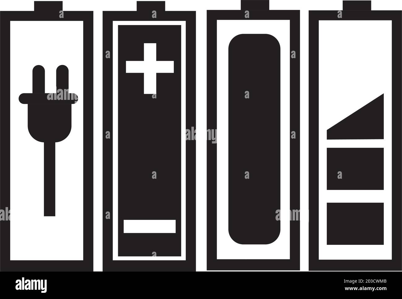 Battery Energy Vector Logo Template Stock Vector Image & Art - Alamy
