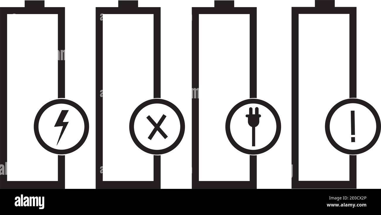 Battery Energy Vector Logo Template Stock Vector Image & Art - Alamy
