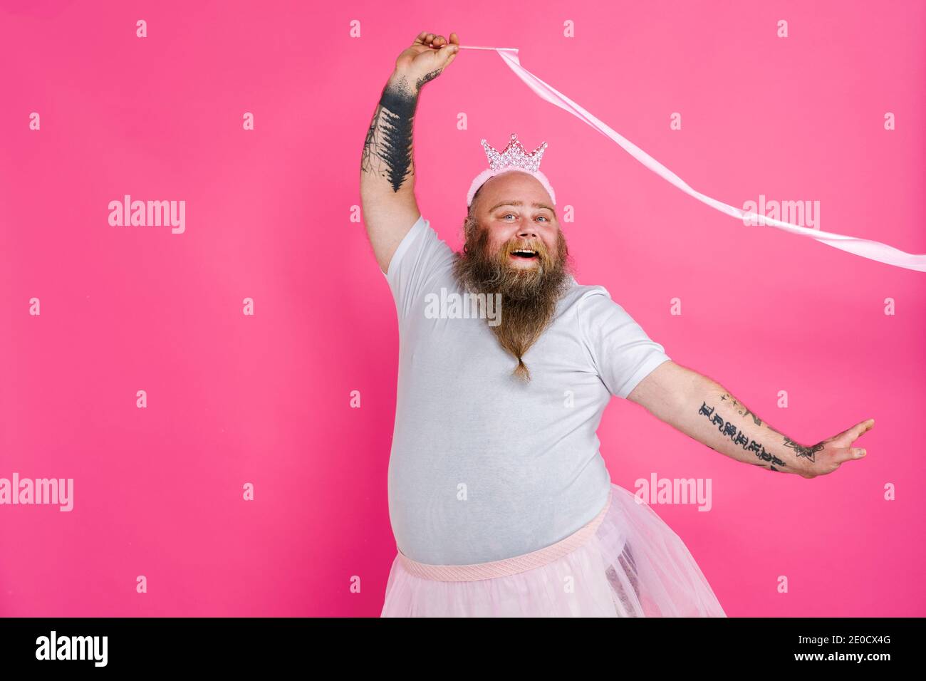 Fat man dancing hi-res stock photography and images - Alamy