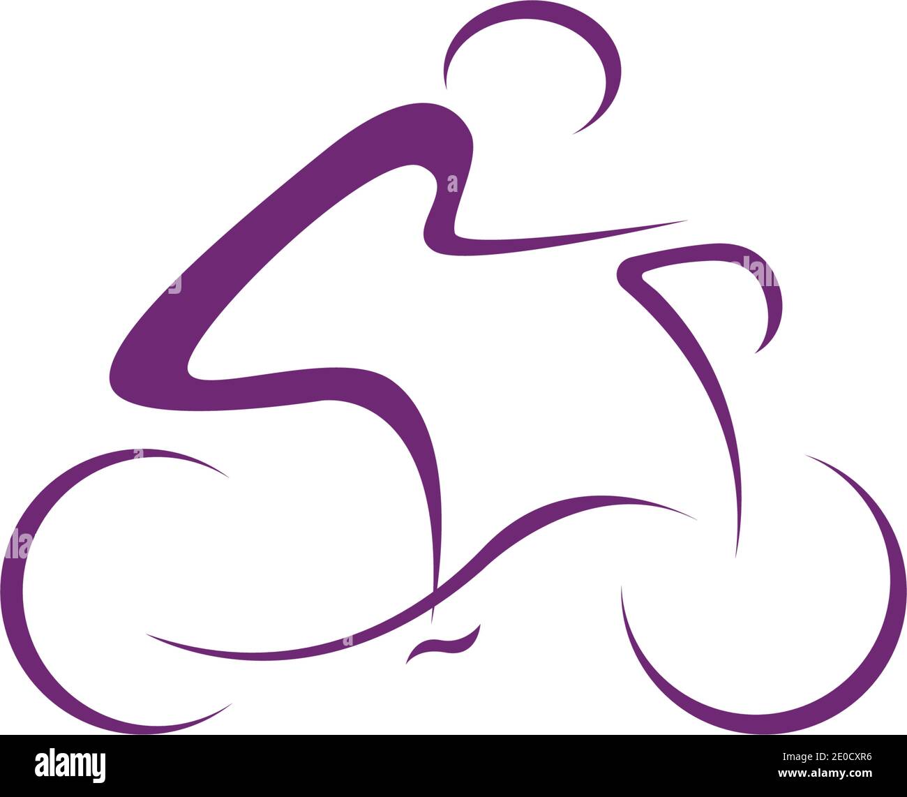 Bicycle logo vector template Stock Vector Image & Art - Alamy
