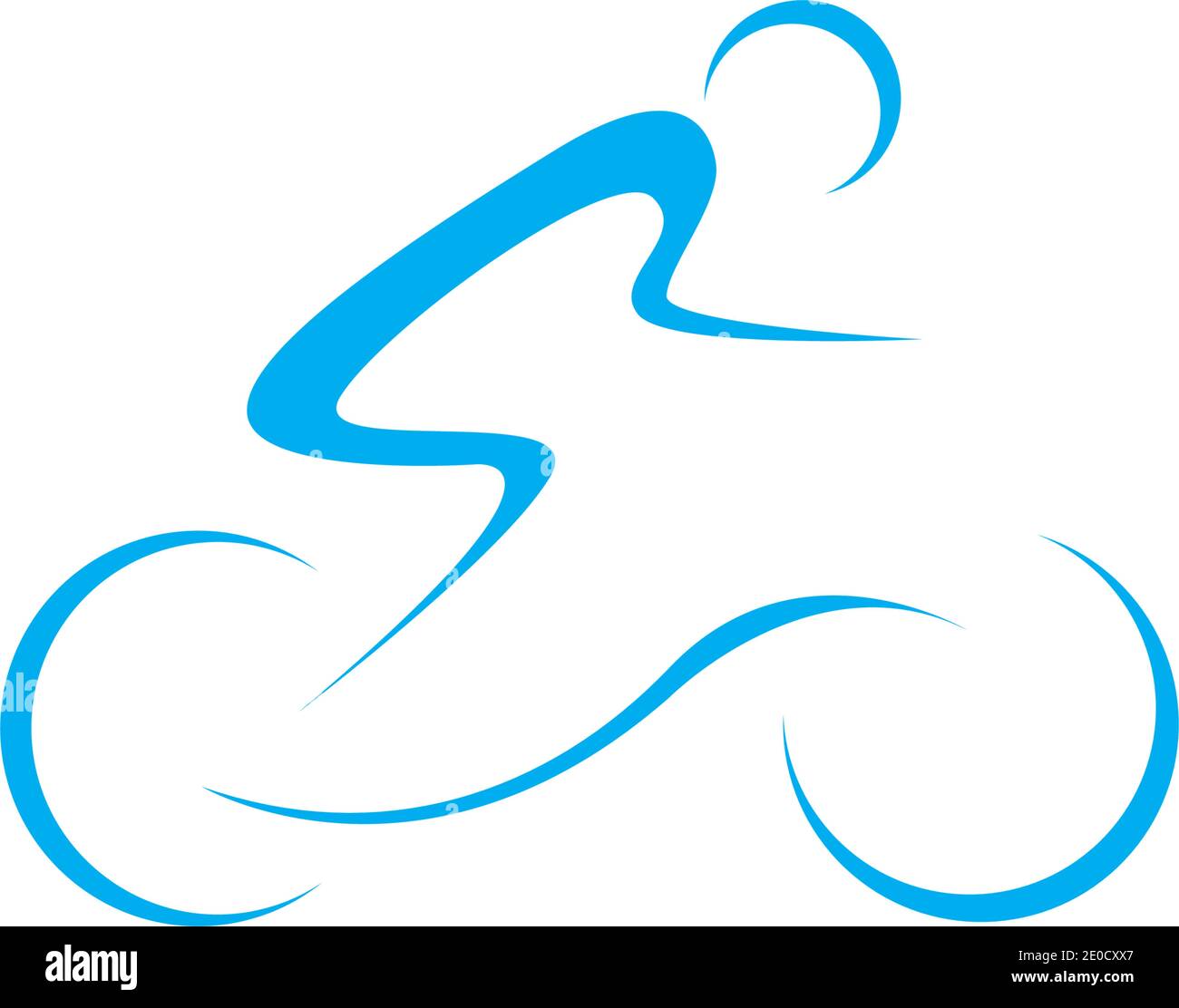 Bicycle logo vector template Stock Vector Image & Art - Alamy